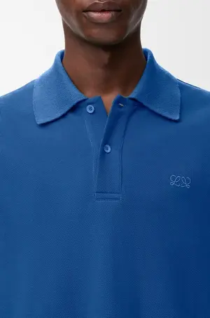 Loewe Polo In Cotton - Blue