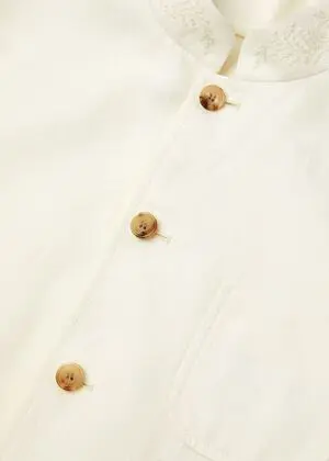 Loro Piana Spagna Mini Short-sleeve Jacket - No