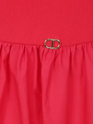 TWINSET One-shoulder Midi Dress
