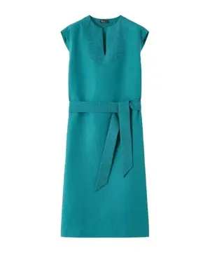 Loro Piana Anthea Embroidered Dress - Green