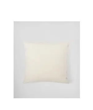Prada Faux-fur Cashmere And Wool Blend Logo Pillow