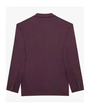 Saint Laurent Silk Duchess Blazer