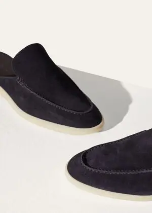 Loro Piana Babouche Walk Heel Casual Shoes