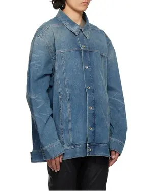 Rick Owens Jumbo Denim Worker Jacket