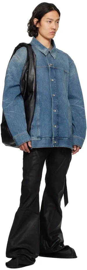 Rick Owens Jumbo Denim Worker Jacket