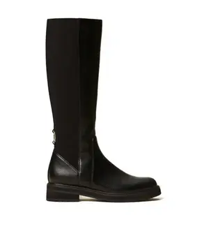TWINSET Knee-high Boots With Gold-tone Clasp