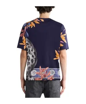 Etro Printed Crewneck T-shirt