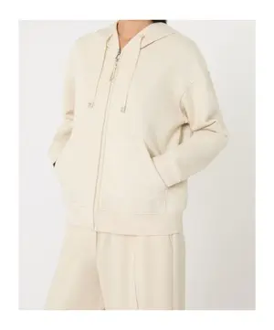 Max Mara Zip-up Cotton Hoodie
