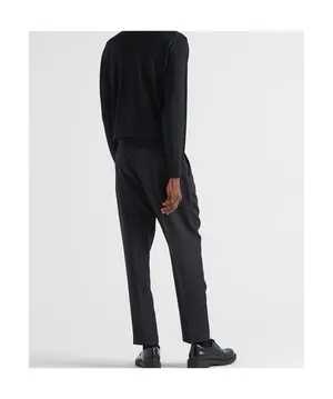 Prada Knitted Crew Neck Jumper