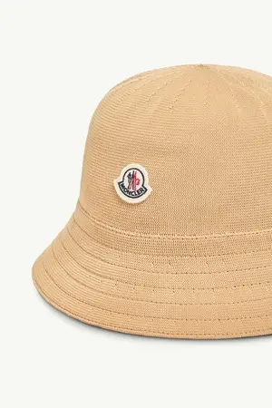 Moncler Logo Patch Bucket Hat