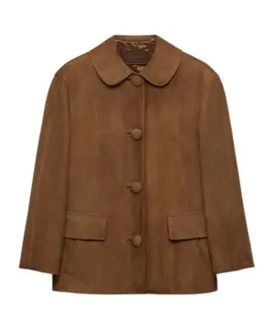 Prada Suede Lapel Jacket