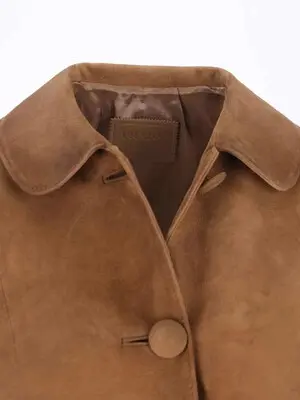 Prada Suede Lapel Jacket