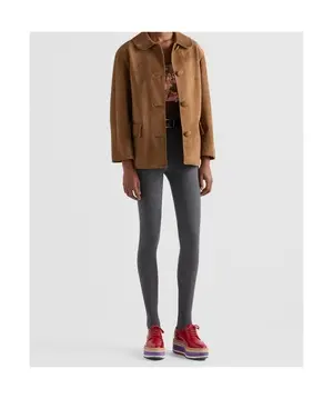 Prada Suede Lapel Jacket