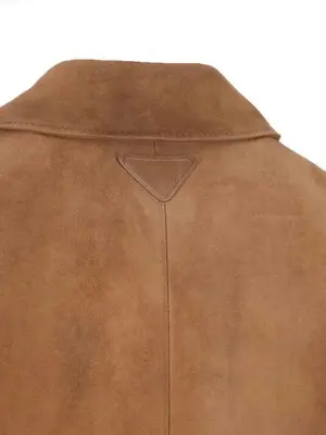 Prada Suede Lapel Jacket