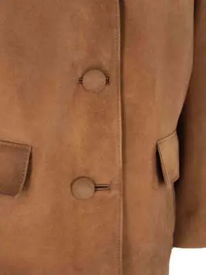 Prada Suede Lapel Jacket