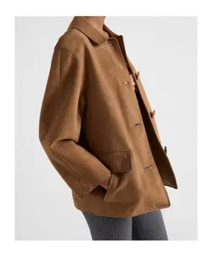 Prada Suede Lapel Jacket