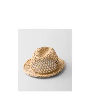 Prada Crochet Fedora
