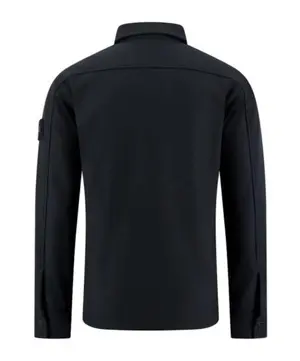 Stone Island Long-sleeved Straight-hem Shirt