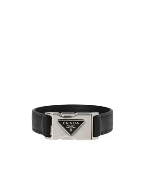 Prada Saffiano Bracelet - Black