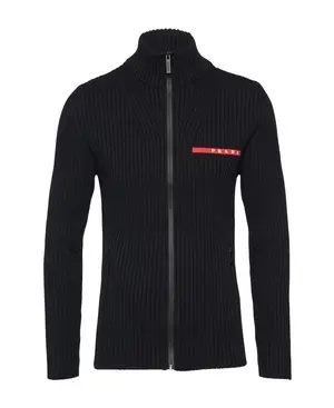 Prada Wool Cardigan - Black