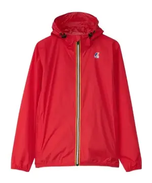 K-WAY Zip-up Hooded Jacket - Red