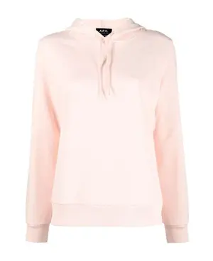 A.p.c. Embroidered Drawstring Hoodie