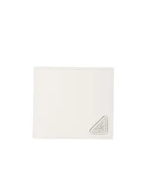 Prada Saffiano Leather Wallet - White