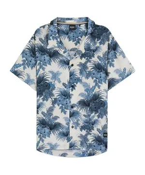 Hugo Boss Pattern-printed Short-sleeved Shirt