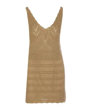 TWINSET Sleeveless Knitted Mini Dress