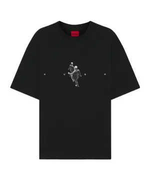 Hugo Boss Graphic-print T-shirt - Black