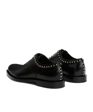 JIL SANDER Stud-embellished Oxford Shoes