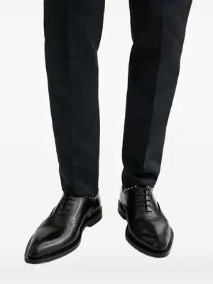 JIL SANDER Stud-embellished Oxford Shoes