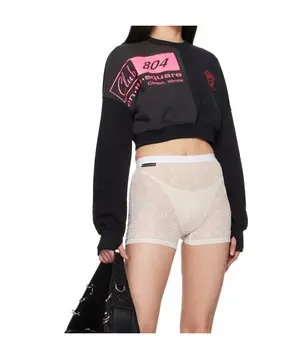 MARINE SERRE Graphic Print Sweatshirt