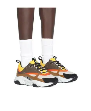 Dior B22 Spliced Casual Sneakers - Multicolor
