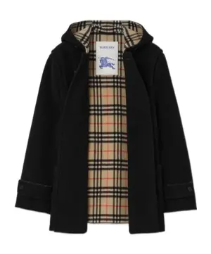Burberry Harrogate Duffle Coat In Wool