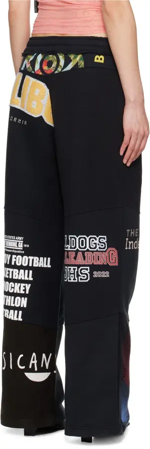 MARINE SERRE Regenerated Graphic Track Pants