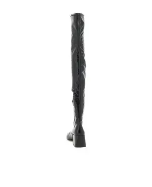 COURREGES Block Heel Thigh-high Boots