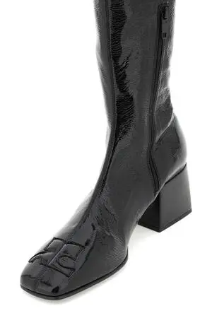 COURREGES Block Heel Thigh-high Boots