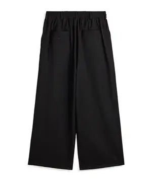 Y3 Wool Straight Leg Pants