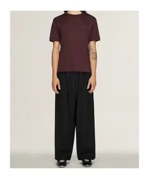 Y3 Wool Straight Leg Pants