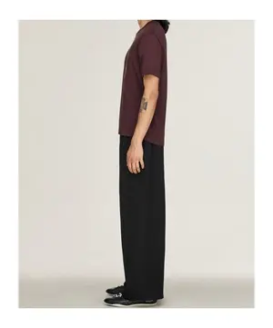 Y3 Wool Straight Leg Pants