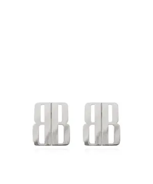 Balenciaga Bb Logo Earrings