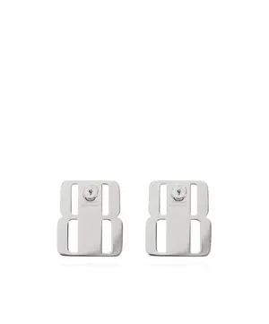 Balenciaga Bb Logo Earrings