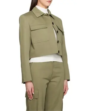 ANINE BING Dayton Jacket - Olive Green
