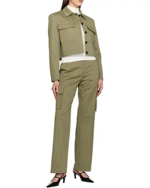 ANINE BING Dayton Jacket - Olive Green