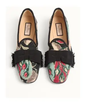 Valentino Garavani Embellished Loafers