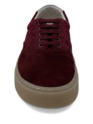 Brunello Cucinelli Corduroy-suede Sneakers