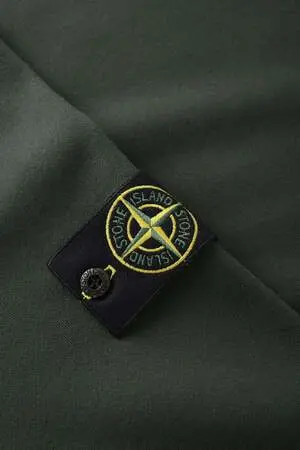 Stone Island Logo Patch Crewneck Sweatshirt