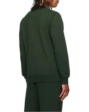 Stone Island Logo Patch Crewneck Sweatshirt