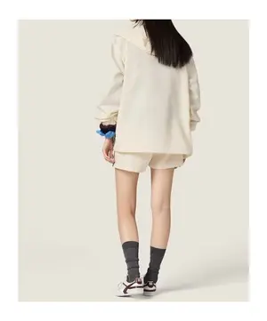 Miu Miu Technical Fabric Shorts